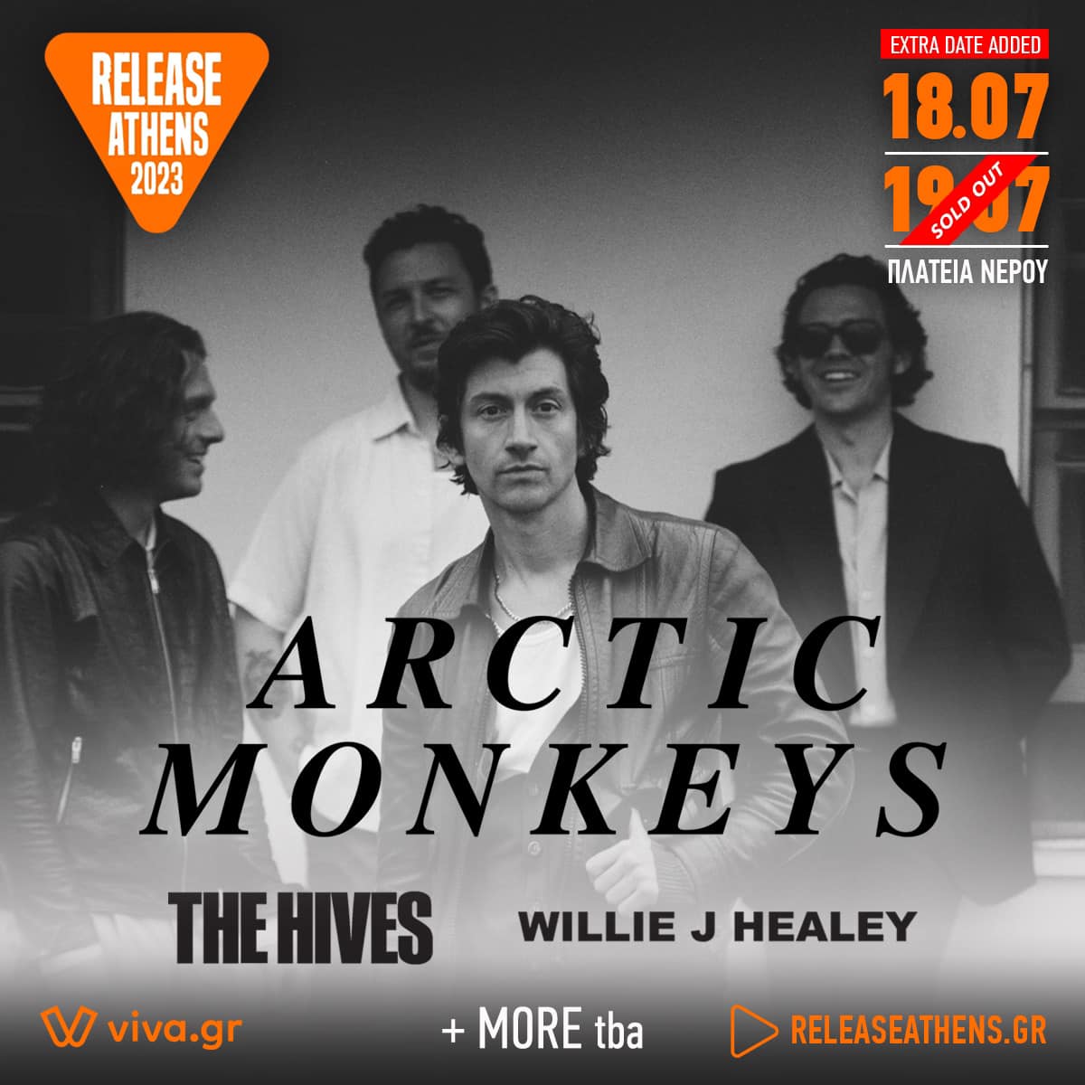 Release Athens: Arctic Monkeys, The Hives, Willie J Healey ...